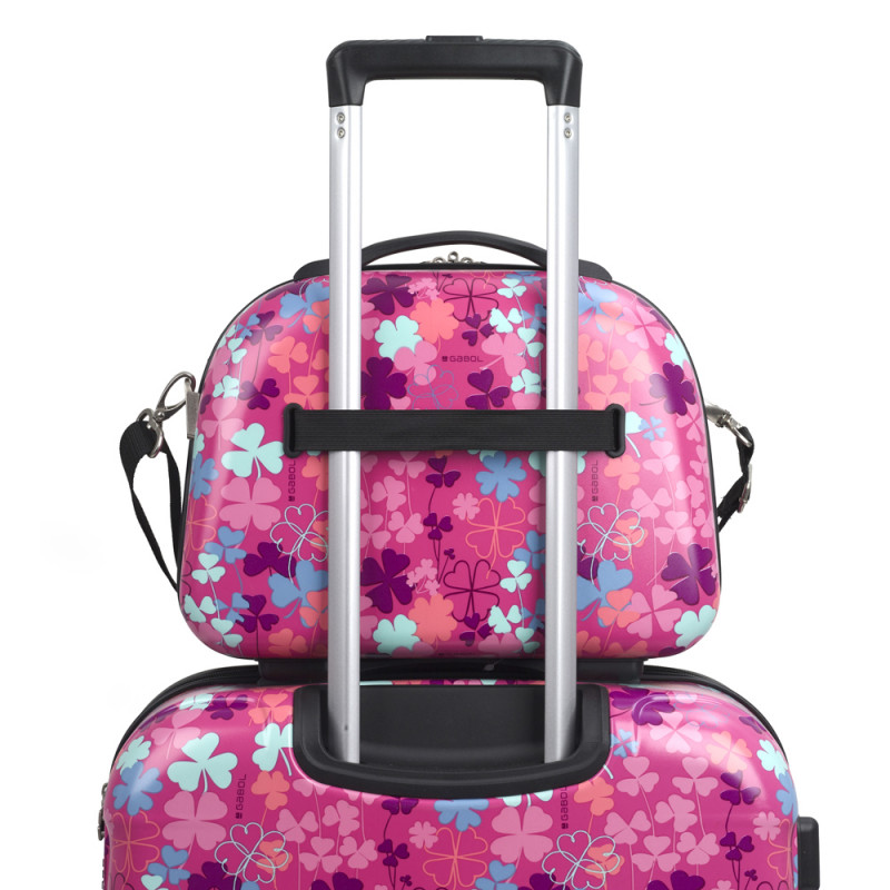 Juego de maleta de cabina y neceser CLOVER