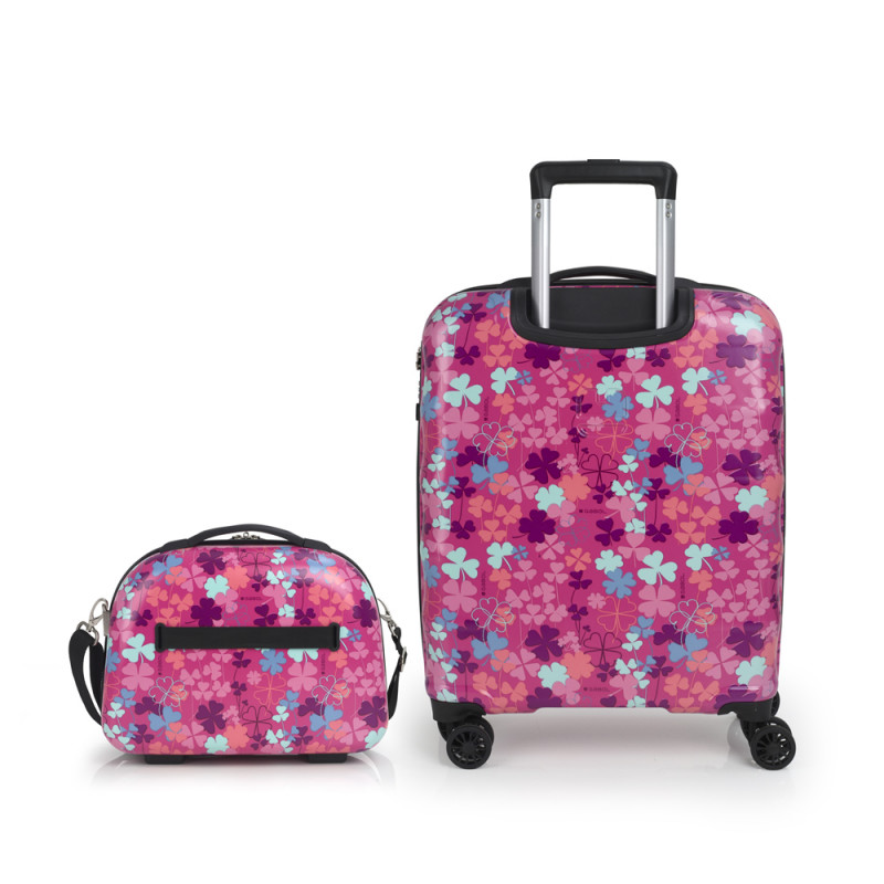 Juego de maleta de cabina y neceser CLOVER